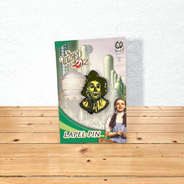 Enamel Pin, Scarecrow | Baum's Bazaar