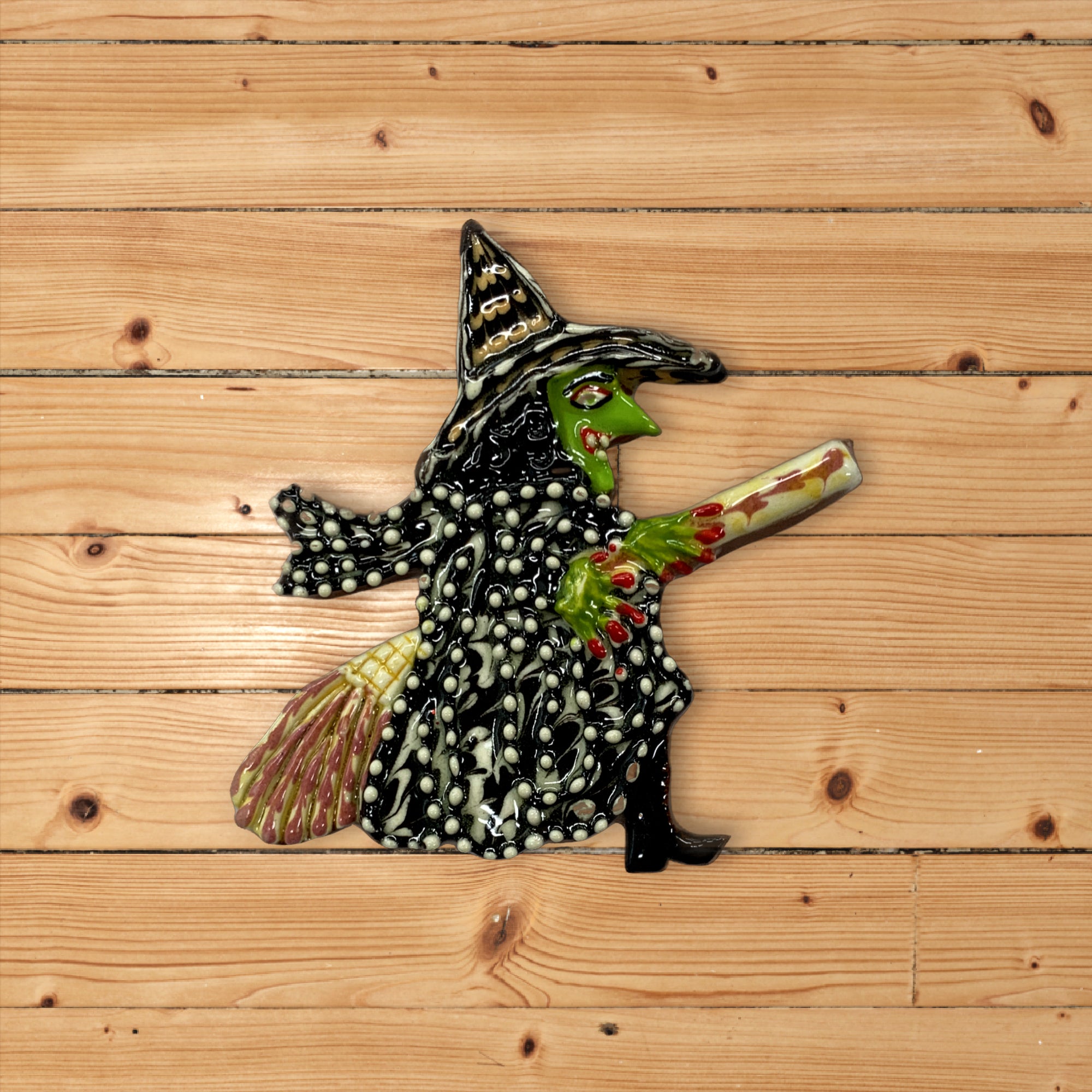 Pin, Irma Starr Wicked Witch Pin | Baum's Bazaar
